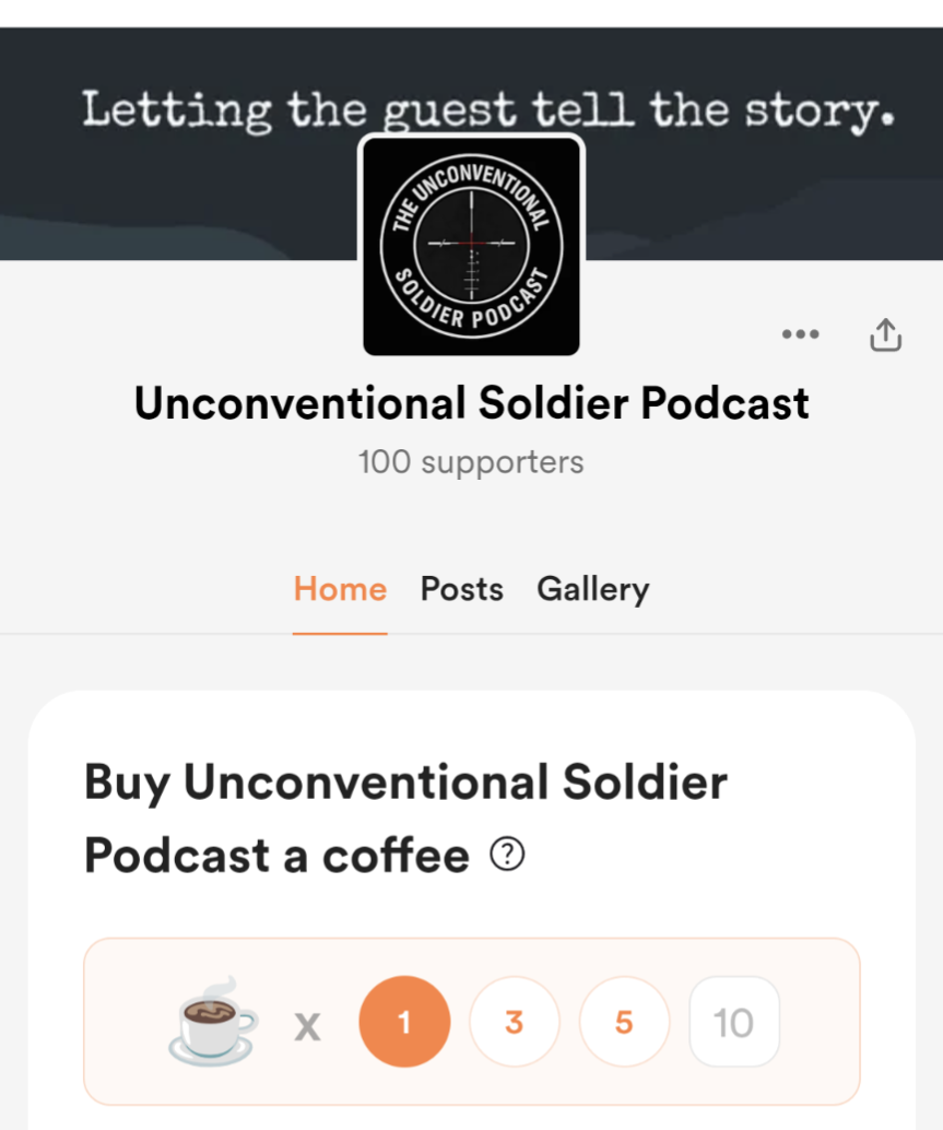 The Unconventional Soldier Newsletter #001 – Unconventional Soldier Blog